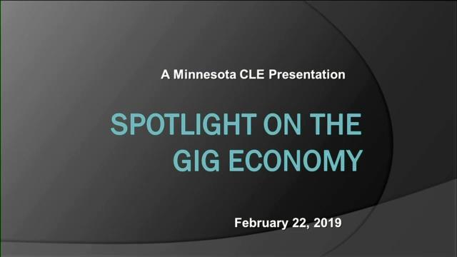 On Demand: Industry Spotlight - Gig Economy