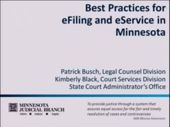 On Demand: Civil Lit A to Z 06: Best Practices for eFiling and eService ...